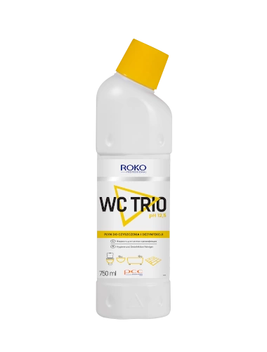 Płyn do dezynfekcji i wybielania WC Trio Roko 750ml